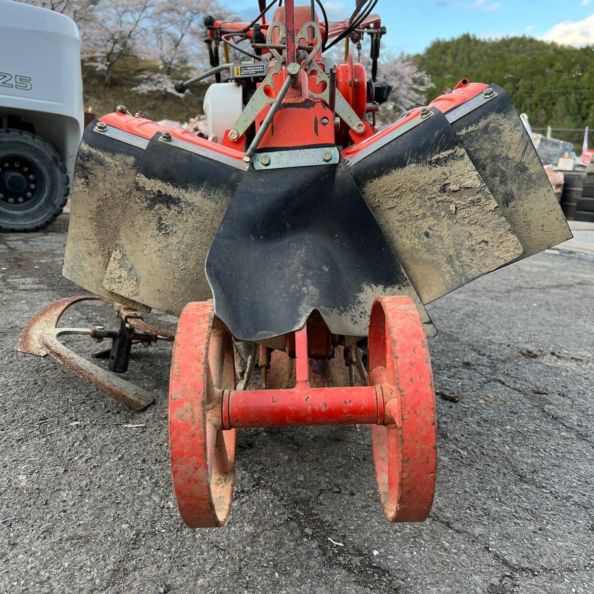 Yahoo!オークション - クボタ TA6 管理機 耕耘機 畝立て 畝上げ イチゴ...