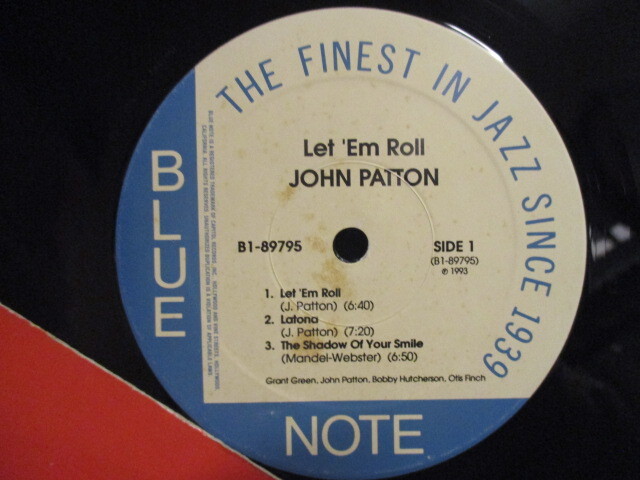 Yahoo!オークション - Big John Patton Let 'Em Roll LP (( 60's Blue ...