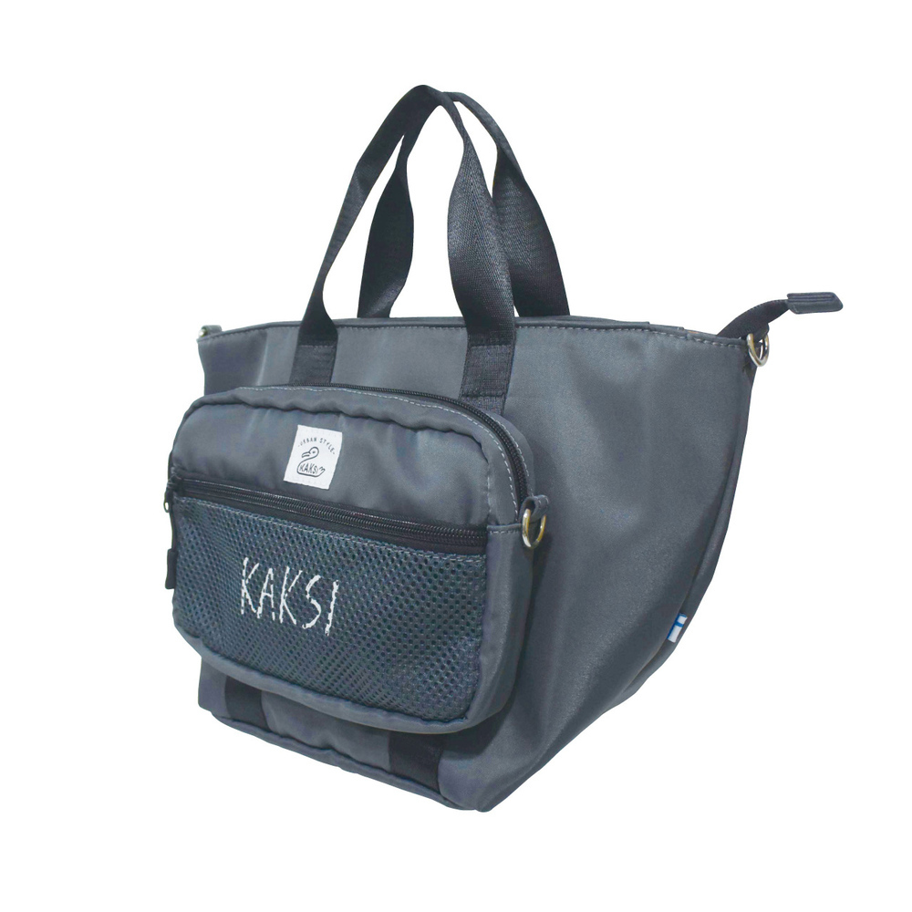 Yahoo!オークション - グレー KAKSI カクシ 2wayトートバッグ kaksi ...