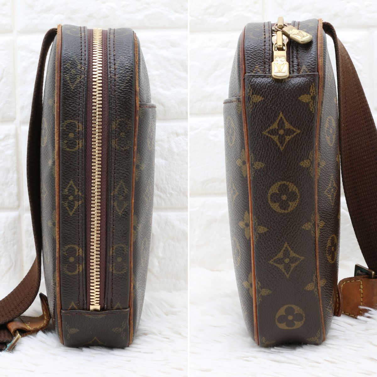 Louis Vuitton ルイヴィトン モノグラム ポシェット ガンジュ Louis Vuitton ルイヴィトン モノグラム ポシェット ガンジュ
