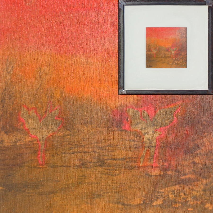 クリントン元大統領夫妻もコレクションしている現代美術家 ロバート・ベリー Robert Bery 真作保証 スミソニアン協会蔵 現代アート｜代購幫