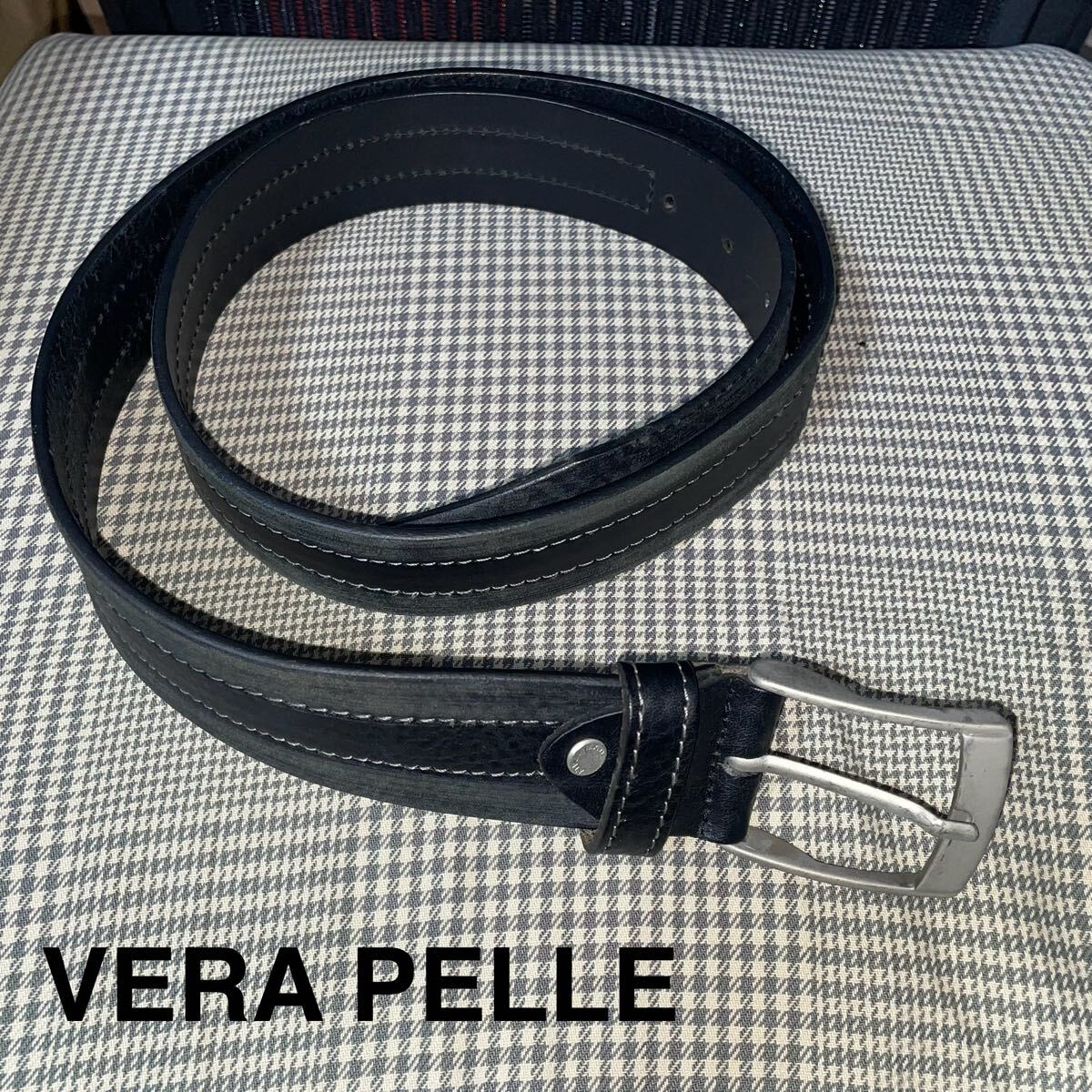 Yahoo!オークション - VERAPELLE ヴェラペレ 本革レザー メンズ ベル...