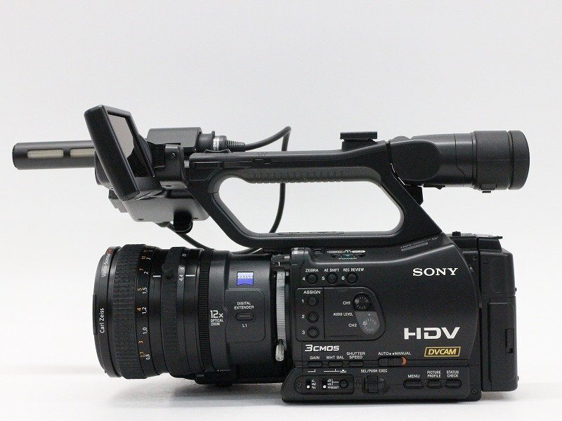 Yahoo!オークション - SONY HVR-Z7J/VCL-412BWH HDVカムコーダー デジ...
