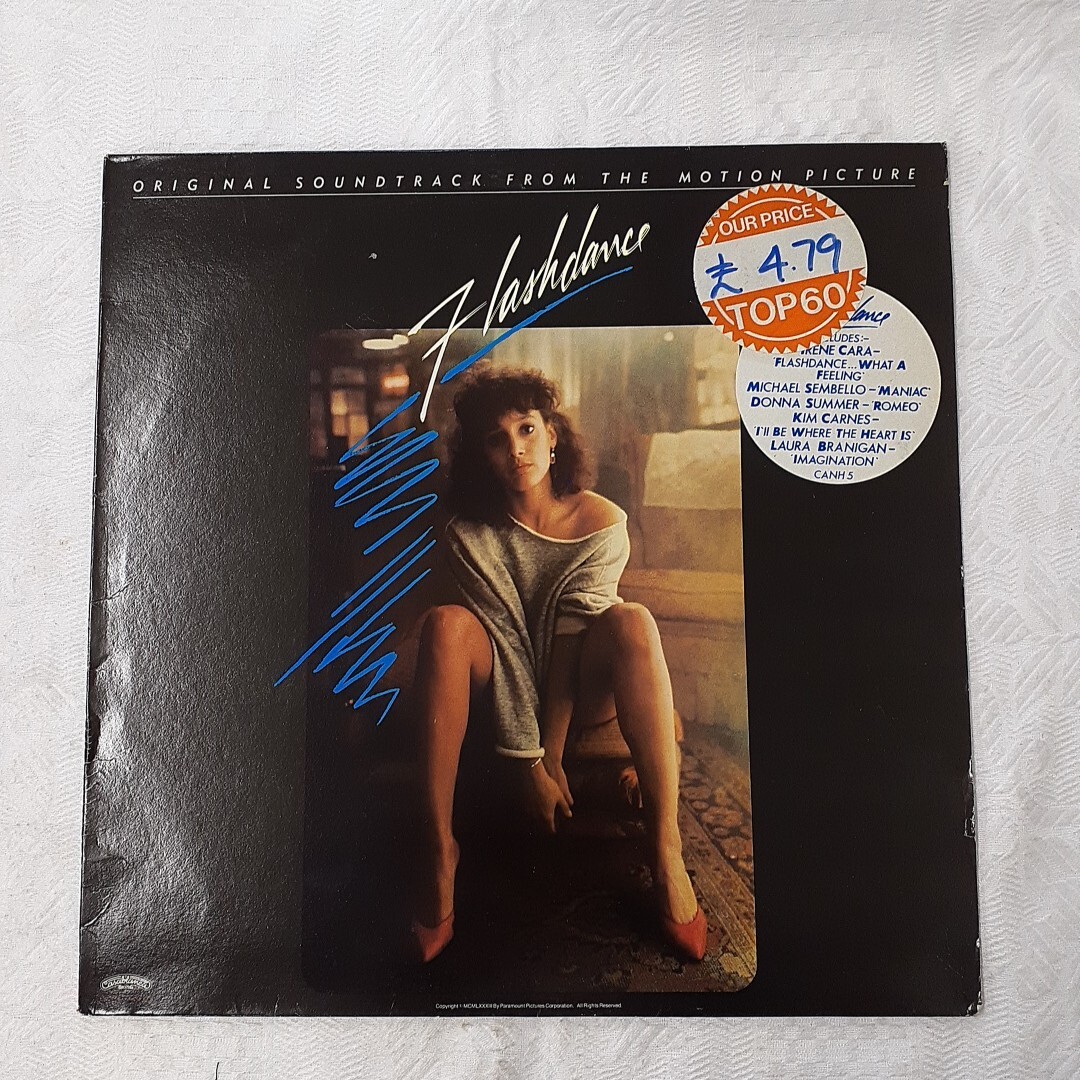 Yahoo!オークション - m438 Flashdance Original soundtrack from the ...