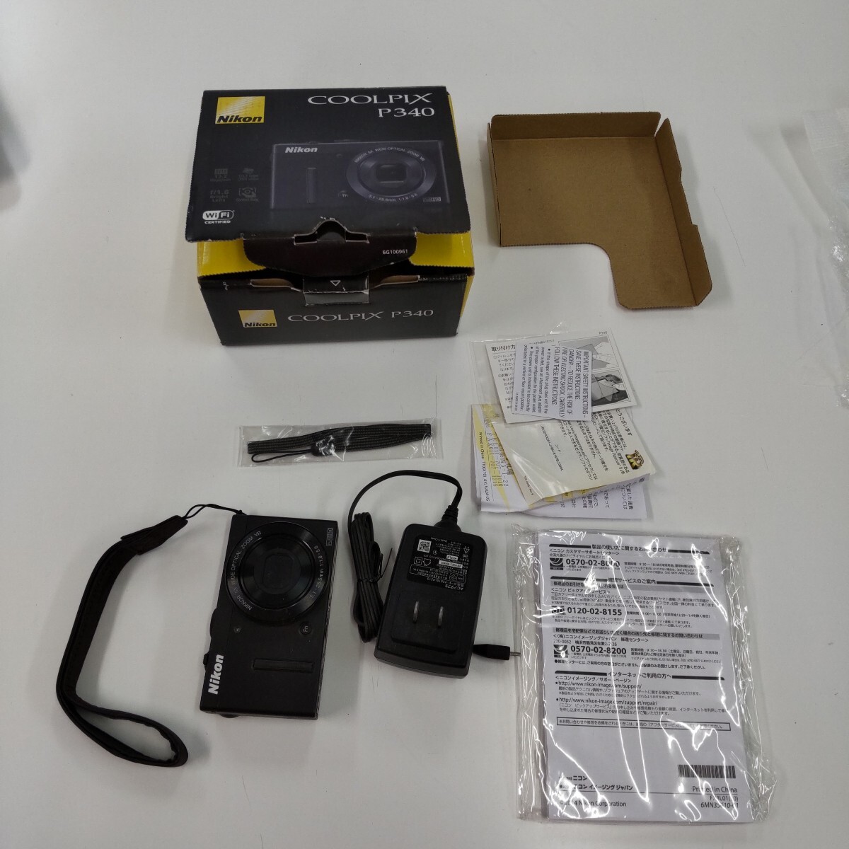 Yahoo!オークション - m009 Nikon ニコン COOLPIX クールピクス P340 ...