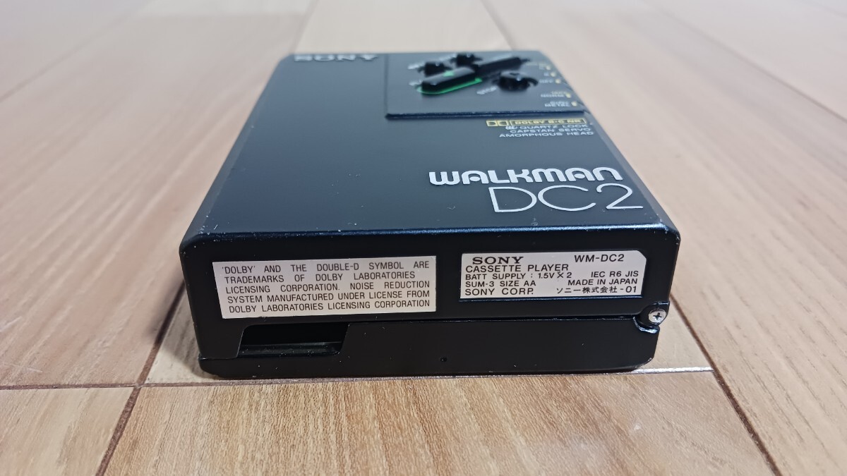 Yahoo!オークション - 美品 希少 カセットプレーヤー SONY WM-DC2 WAL...