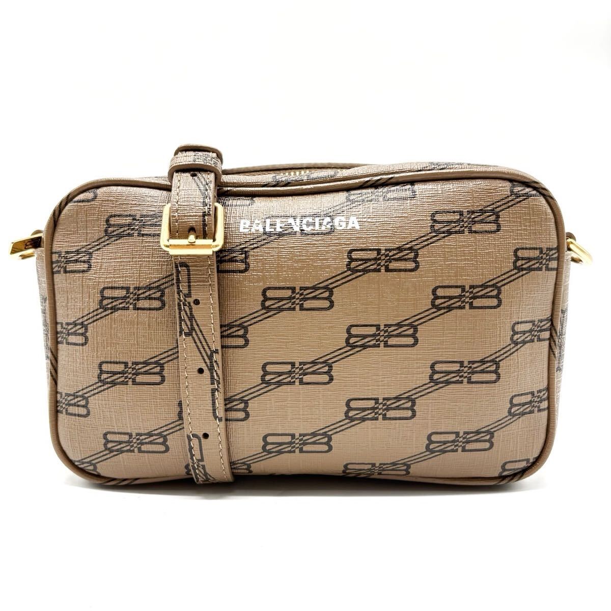 1円◇BALENCIAGA バレンシアガ BBモノグラム カメラバッグ 1円◇BALENCIAGA バレンシアガ BBモノグラム カメラバッグ