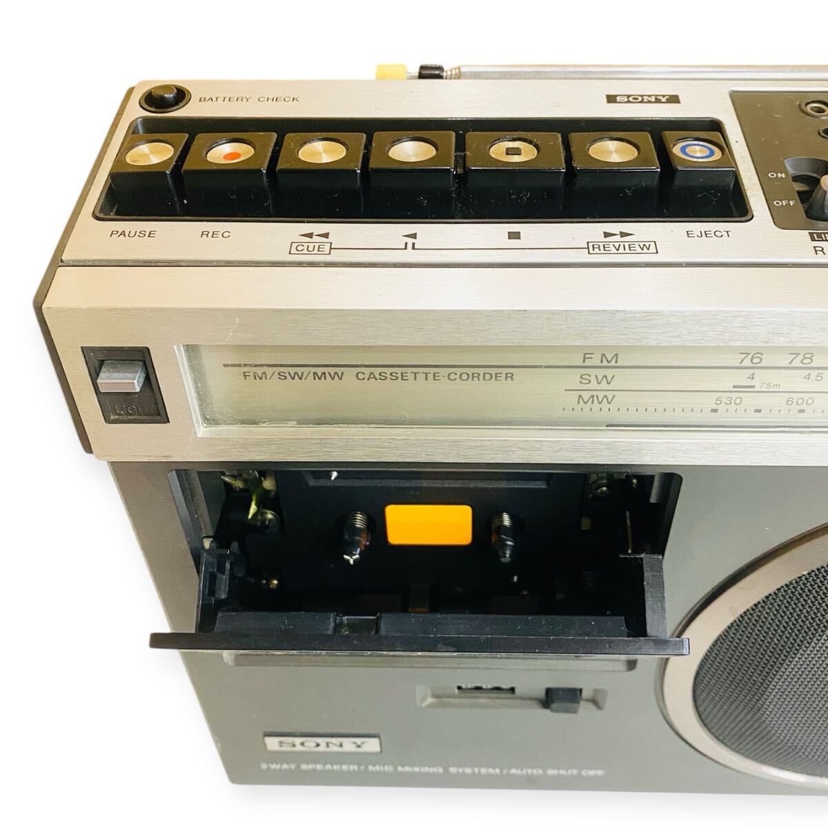 Yahoo!オークション - 99 SONY ソニー STUDIO CF-1980II カセットレ...