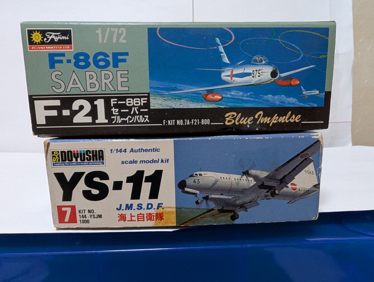 Yahoo!オークション - 旧 フジミ F-21 1/72 F-86F セーバー ブルーイン...