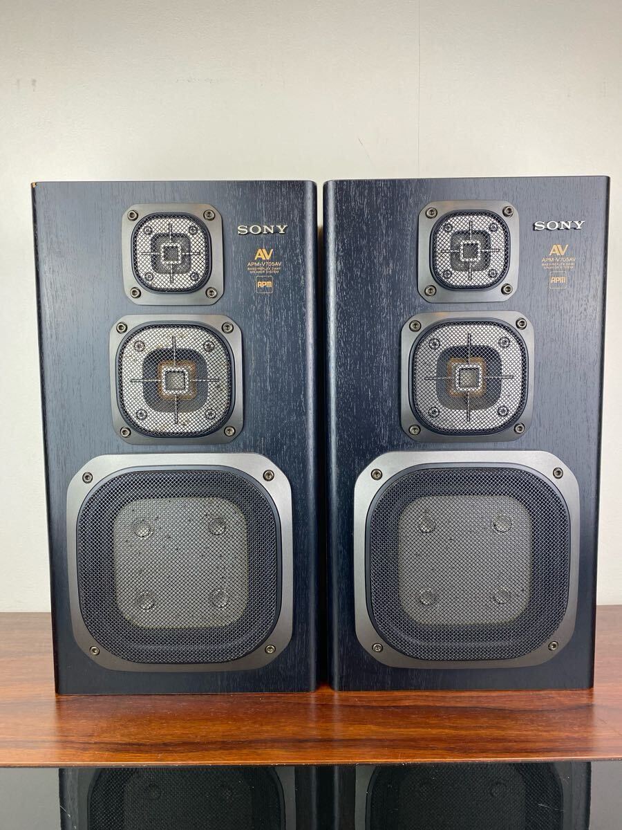 Yahoo!オークション - SONY ソニー APM-V705AV ブックシェルフスピーカ...
