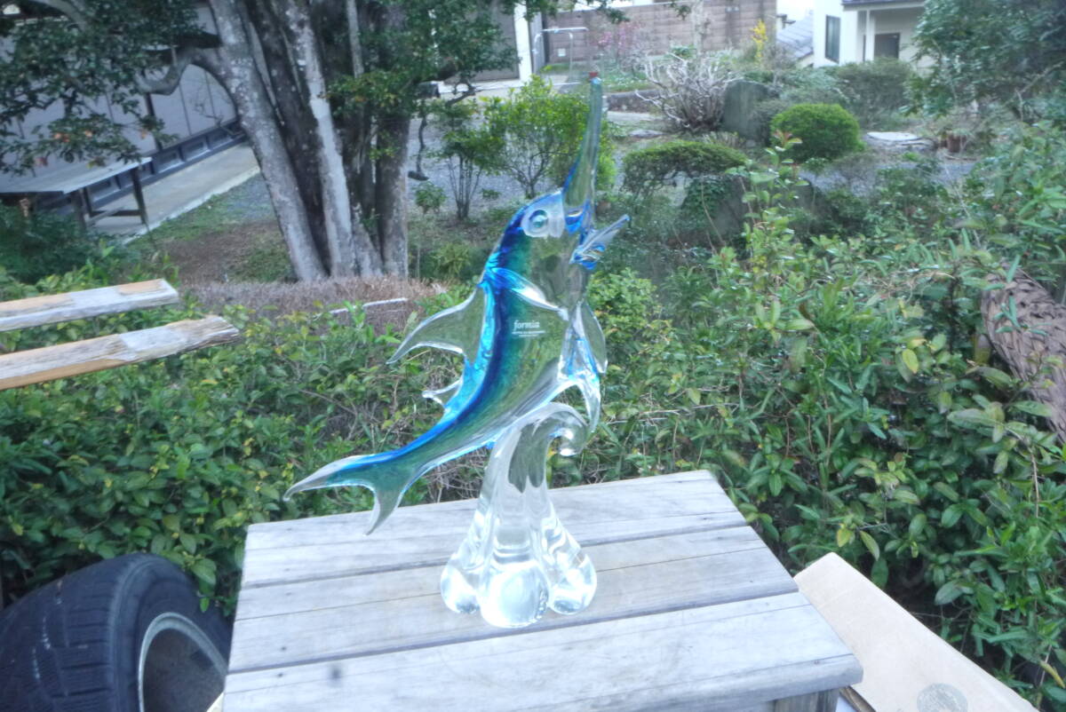 Yahoo!オークション - 【5Ap01】ガラスオブジェ formia VETRI DI MURA...