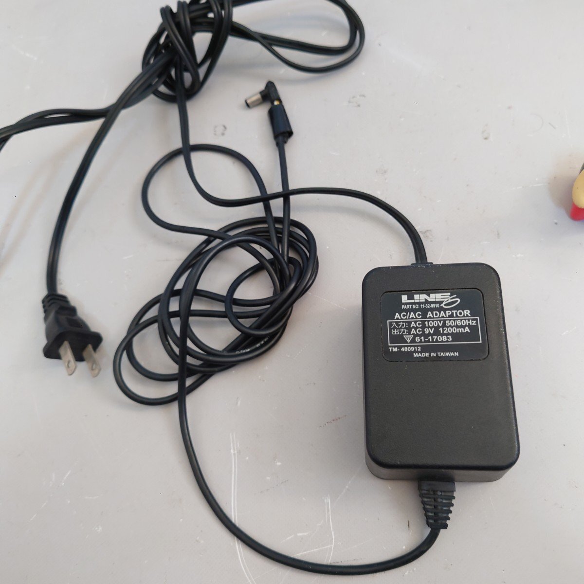 LINE6 LINE 6 純正 ACアダプター 電源アダプター 11-32-0910 TM-480912 交流 AC 9V 9.0V 1200mA 1.2A(変圧器、アダプター)｜売買された ...
