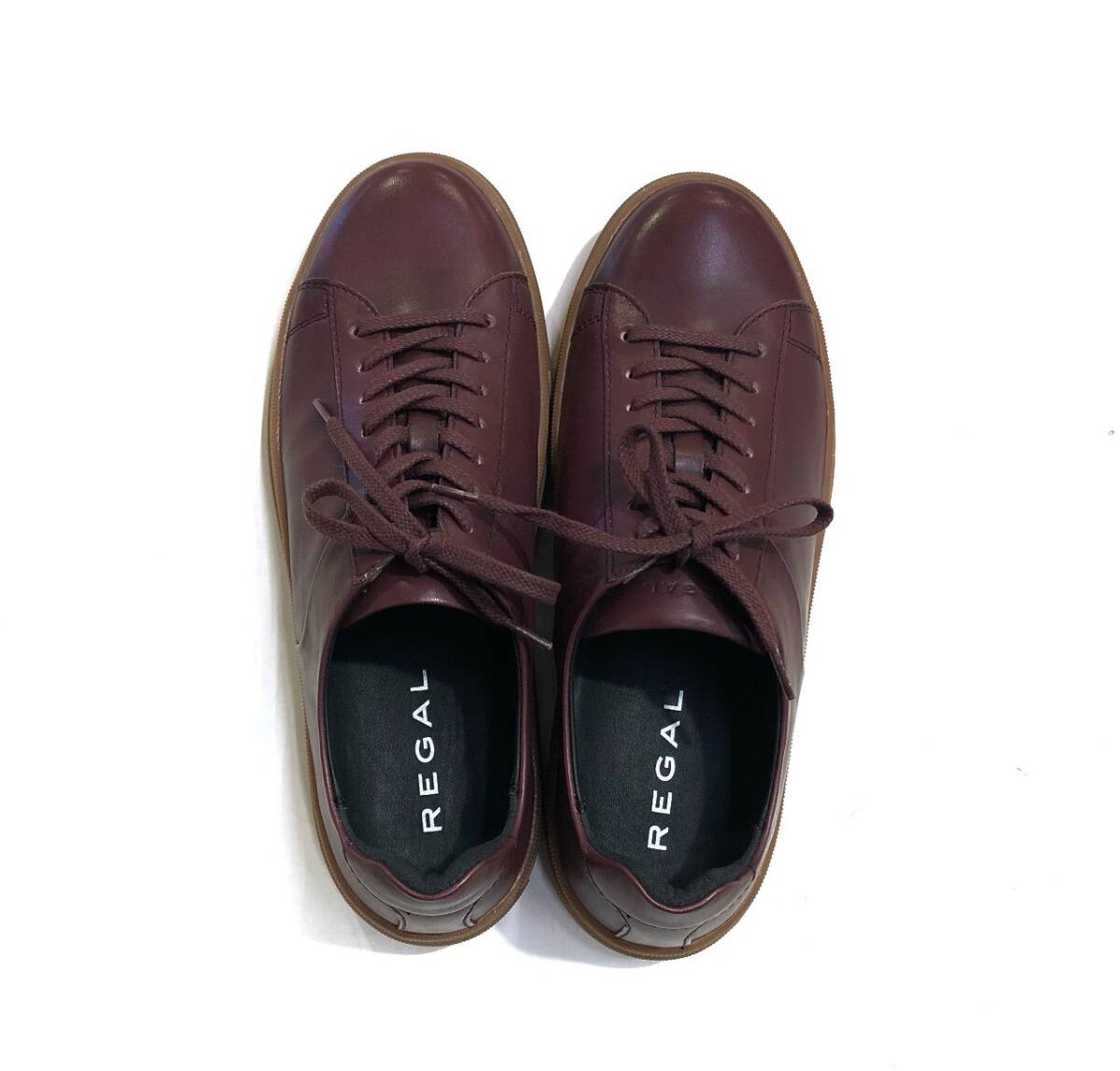 Yahoo!オークション - REGAL リーガル 72UR レザースニーカー ローカッ...