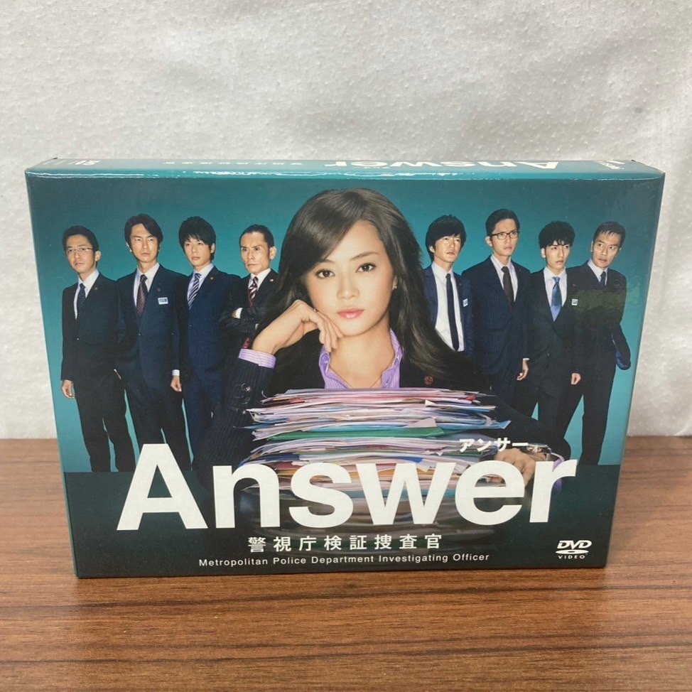 Yahoo!オークション - 【e25040254cp】 Answer 警視庁検証捜査官 DVD-B...
