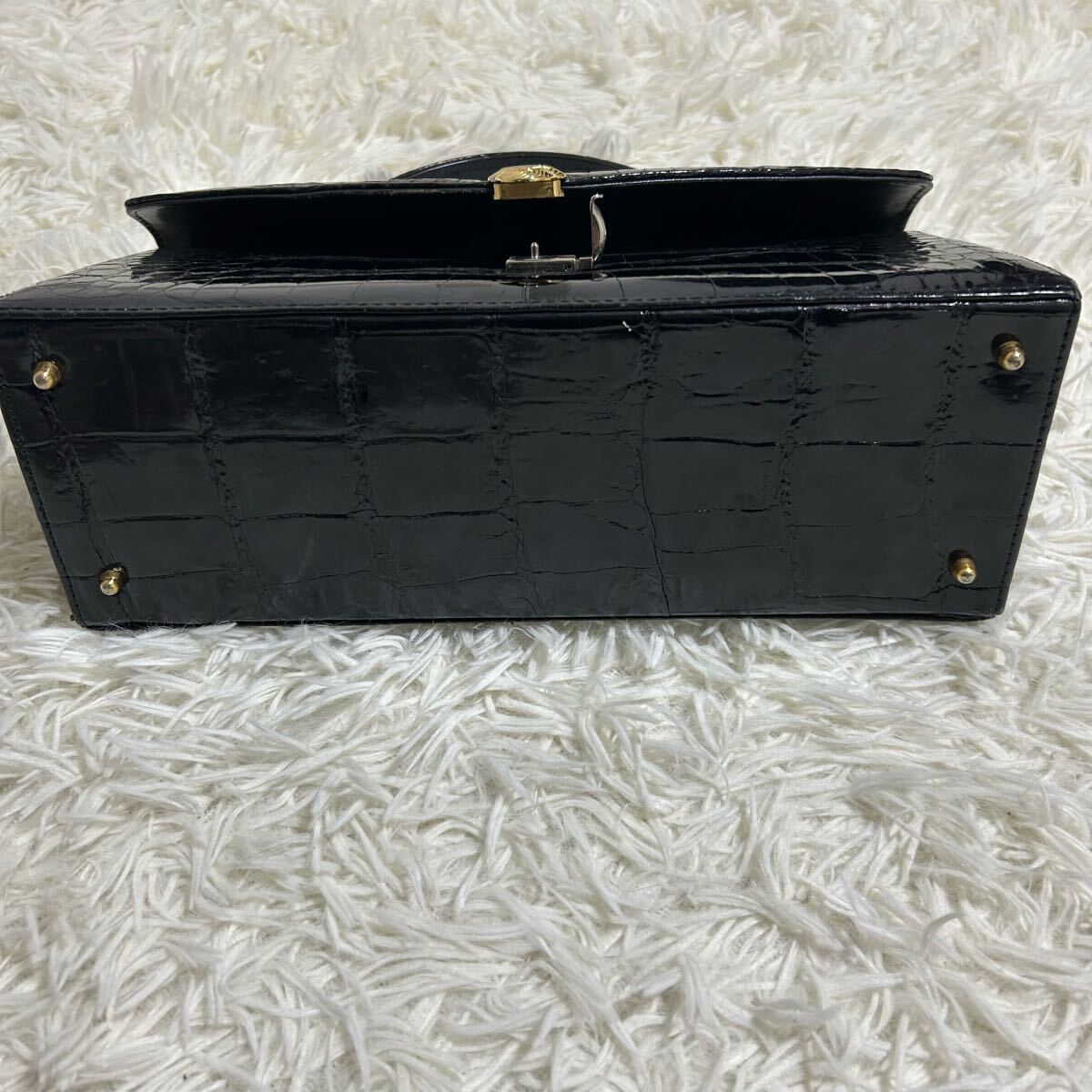 1円〜最高級◎美品 JRA シャインクロコ リアルクロコ ワニ革 1円〜最高級◎美品 JRA シャインクロコ リアルクロコ ワニ革