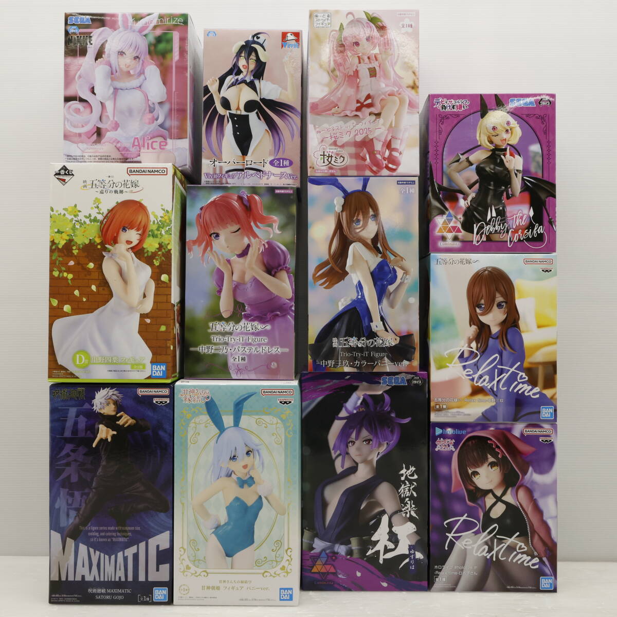 Yahoo!オークション - 玩X82 フィギュア【120】12点まとめ プライズ＆...