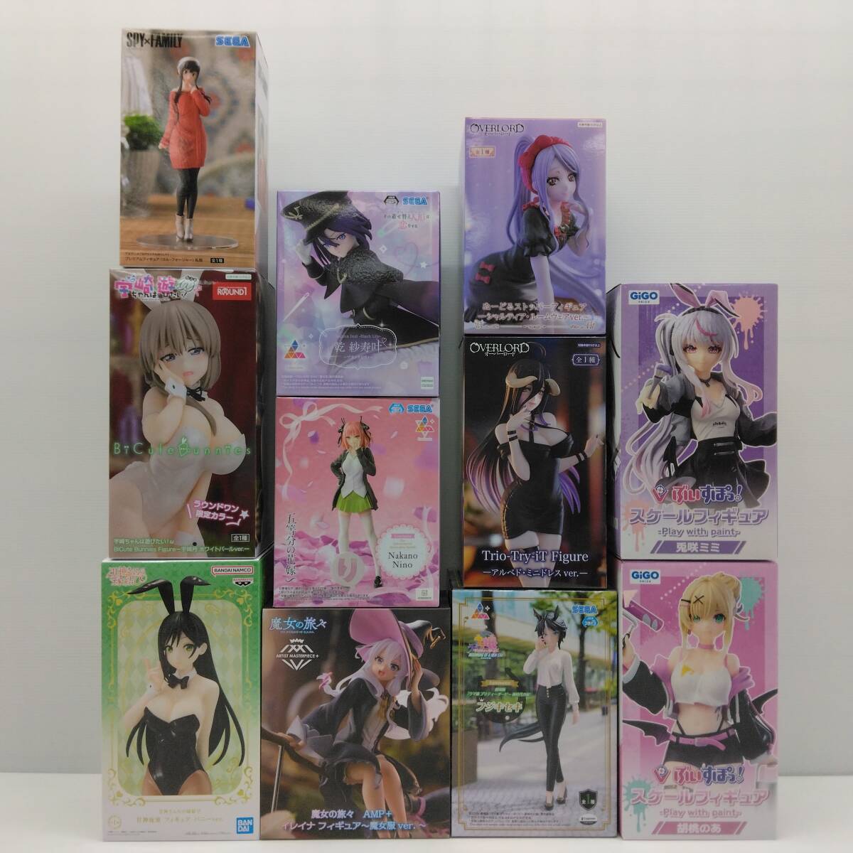 Yahoo!オークション - 玩X84 フィギュア【120】11点まとめ プライズ ス...