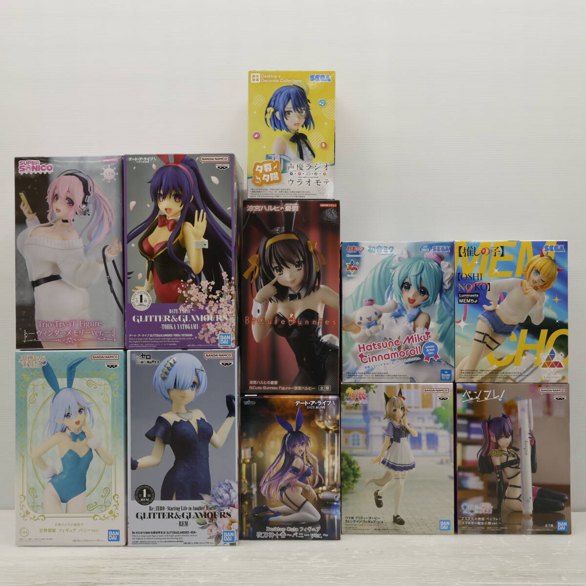 Yahoo!オークション - 玩Y34 フィギュア【120】11点まとめ プライズ に...