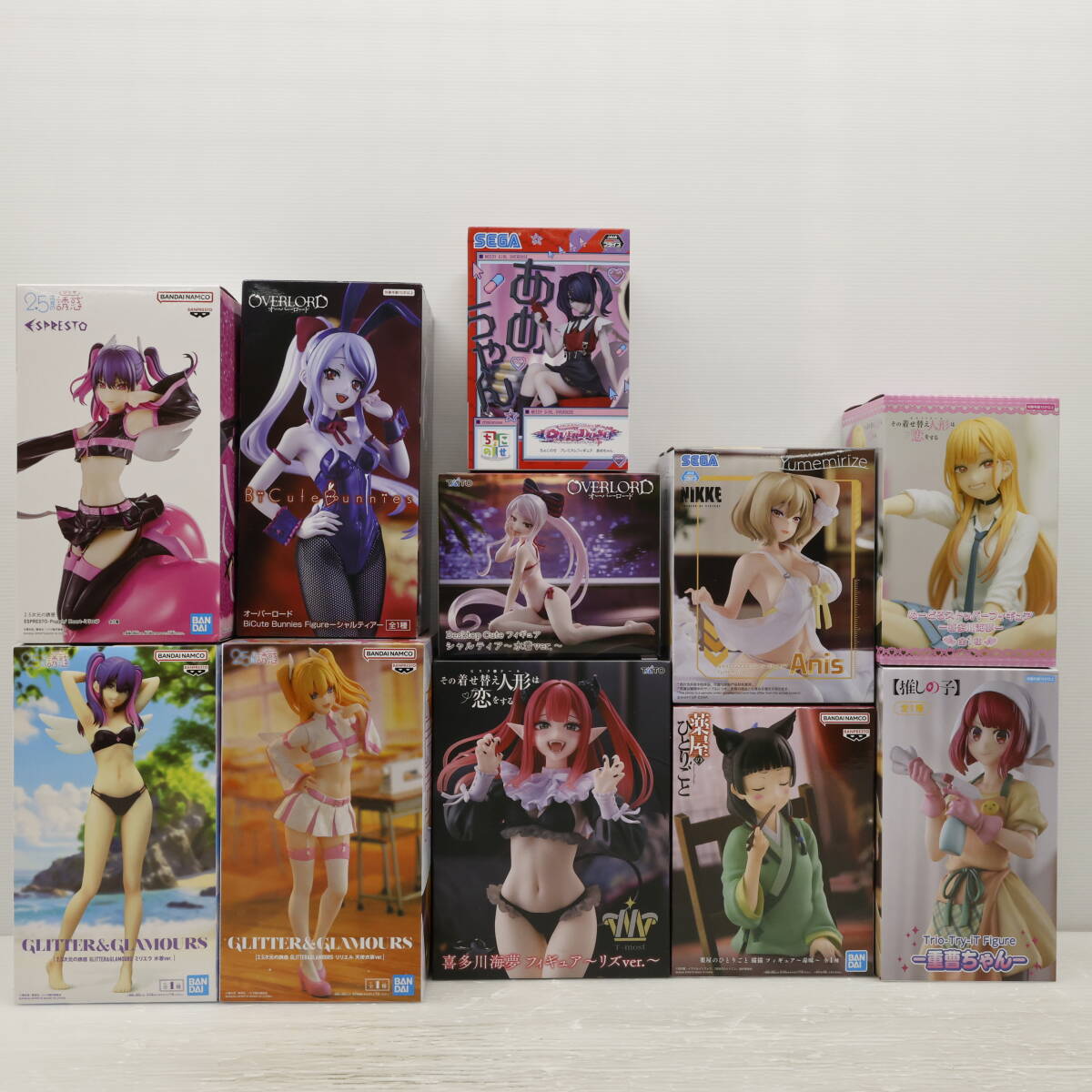 Yahoo!オークション - 玩Y40 フィギュア 【120】11点まとめプライズ に...