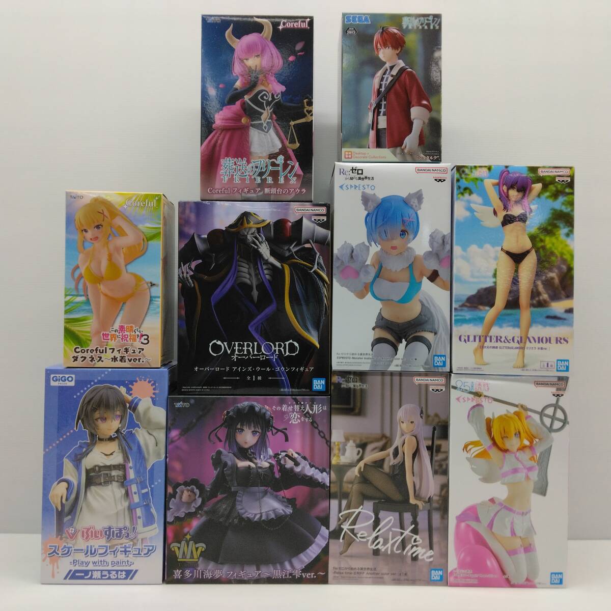 Yahoo!オークション - 玩Z14 フィギュア 【120】10点まとめプライズ こ...