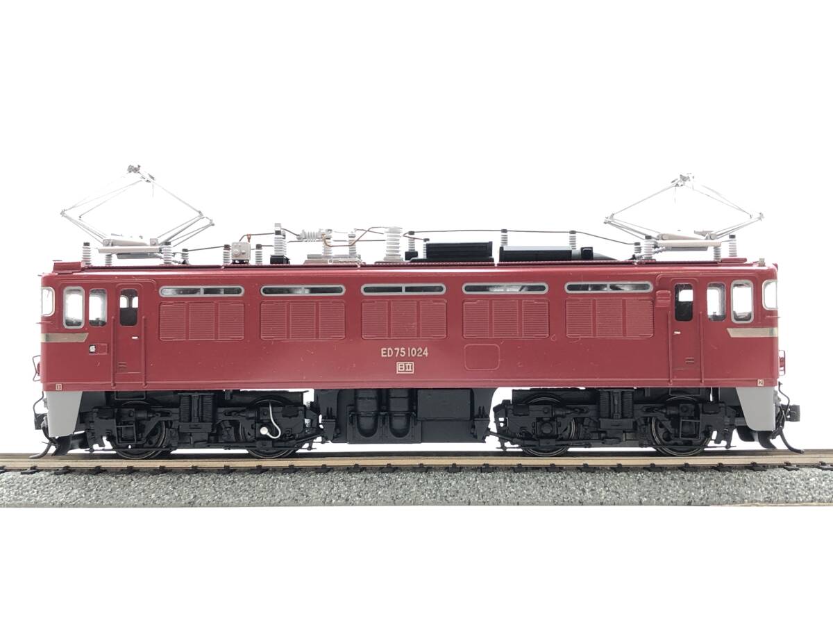 Yahoo!オークション - 玩G45【ジャンク品】鉄道模型 HOスケール ED75形...