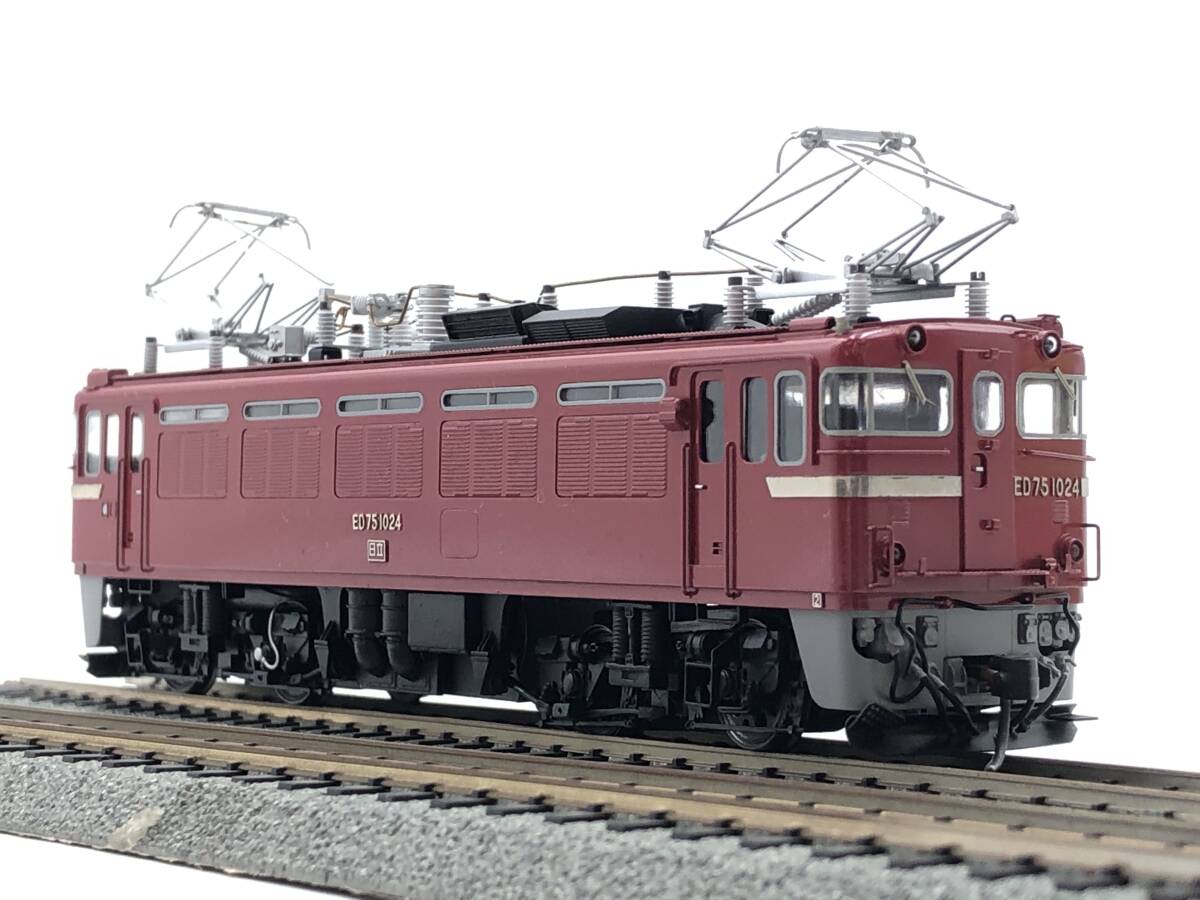 Yahoo!オークション - 玩G45【ジャンク品】鉄道模型 HOスケール ED75形...