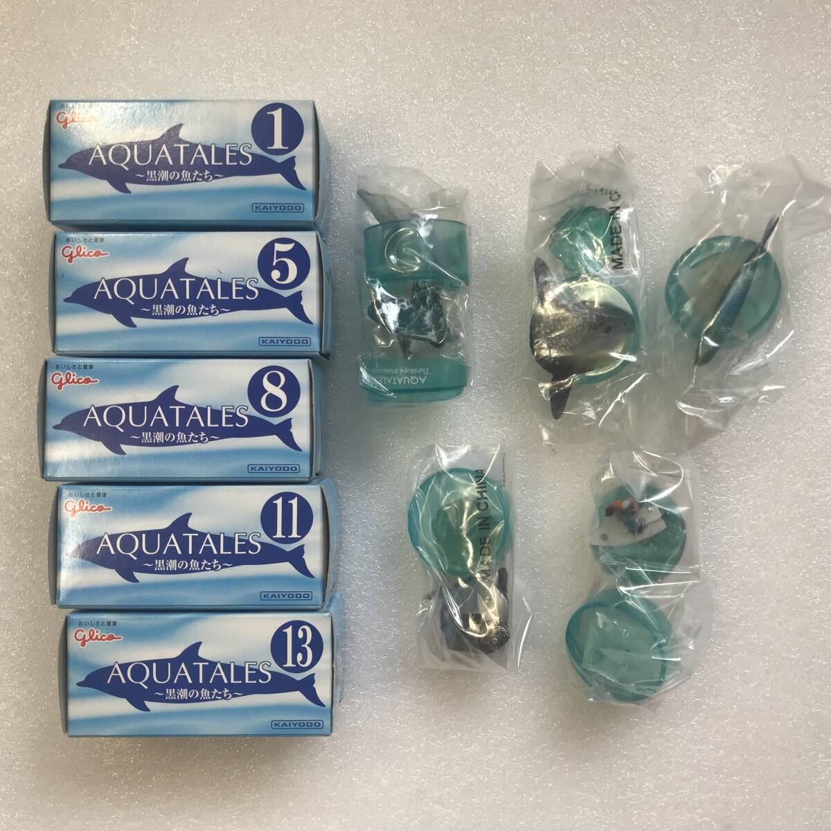 Yahoo!オークション - 海洋堂×グリコ AQUATALES アクアテイルズより5...