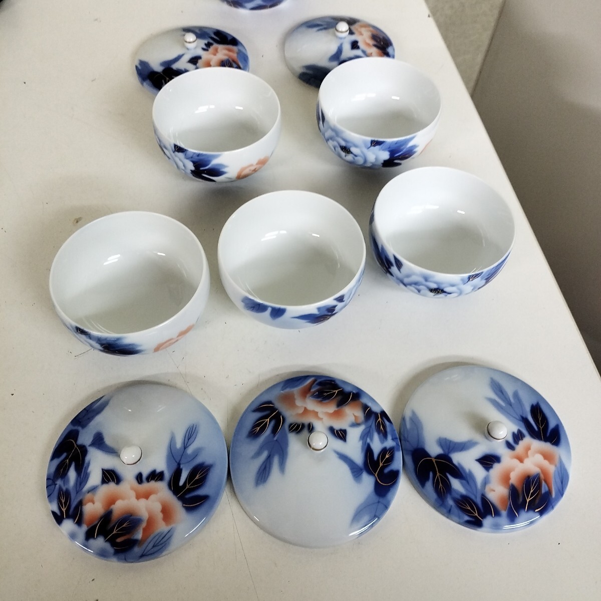 深川製磁 茶器セット 茶器揃 急須 湯呑 蓋付湯呑 茶器 5客 深川製磁 茶器セット 茶器揃 急須 湯呑 蓋付湯呑 茶器 5客