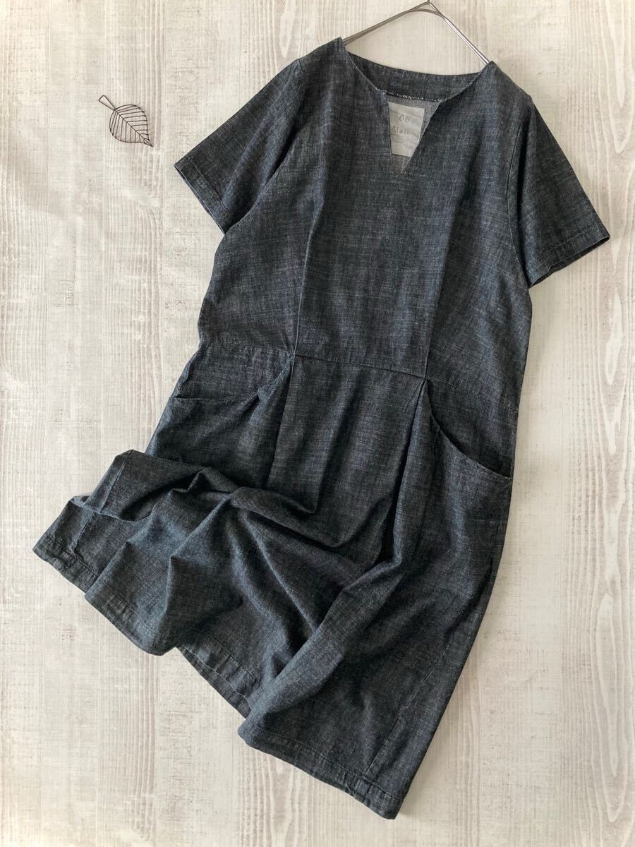 Yahoo!オークション - 08Mab ゼロハチマブ ブラックデニム タックワン...