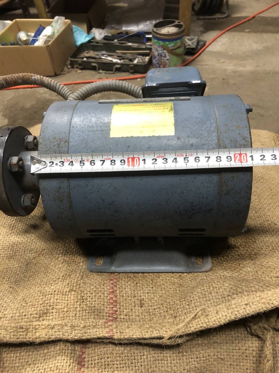 Yahoo!オークション - 東芝モーター200V 1.5KW 4p中古品