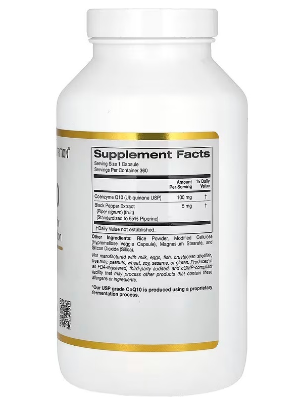 Yahoo!オークション - CoQ10 100mg 360粒 送料込 360日分