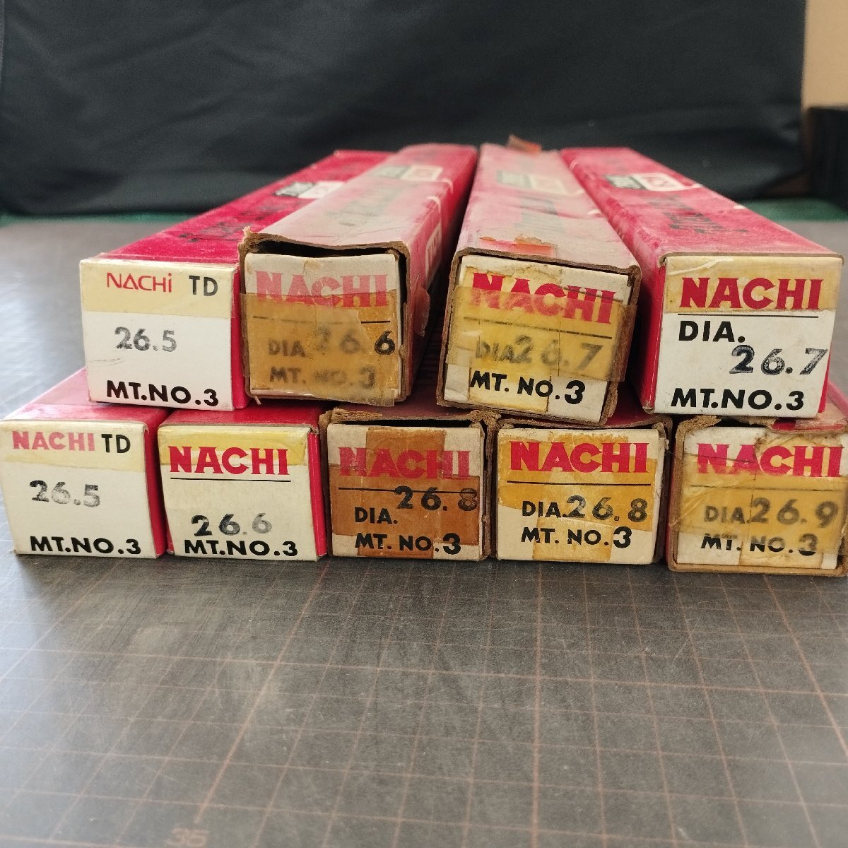 Yahoo!オークション - 【ks215】ナチ ドリル テーパーシャンクドリル 2...