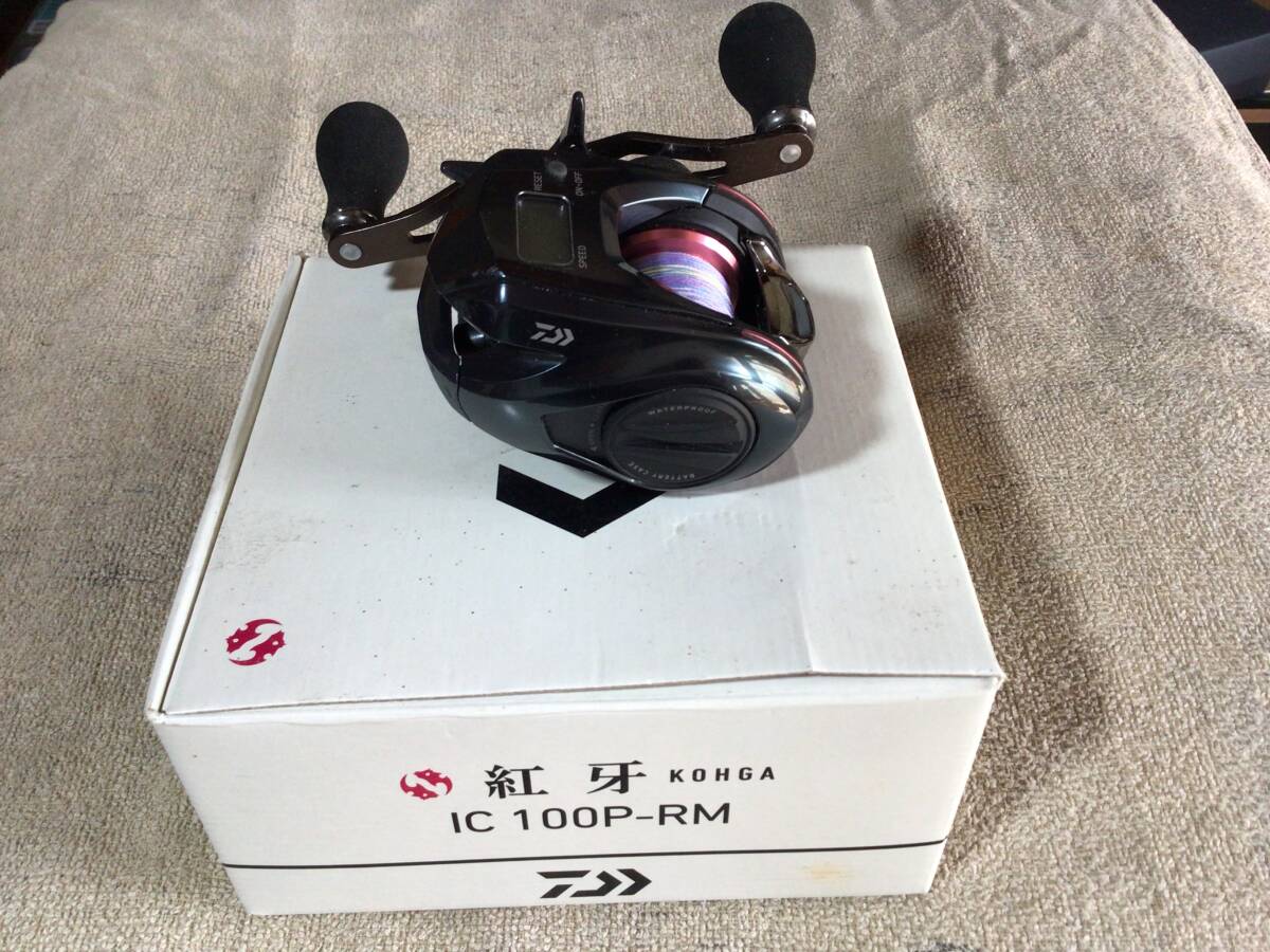 Yahoo!オークション - ダイワ DAIWA 紅牙 IC-100P-RM 右ハンドル 1円...
