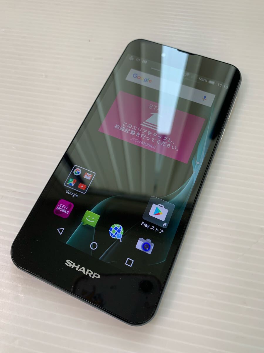 Yahoo!オークション - 【安心補償】【SIMフリー】SHARP AQUOS SH-M04 0...