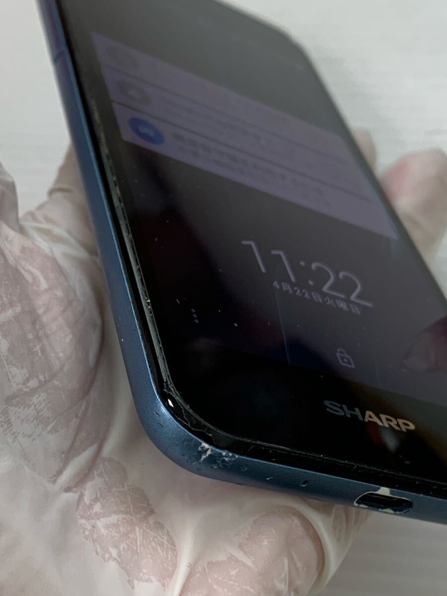 Yahoo!オークション - 【安心補償】【SIMフリー】SHARP AQUOS SH-M04 0...