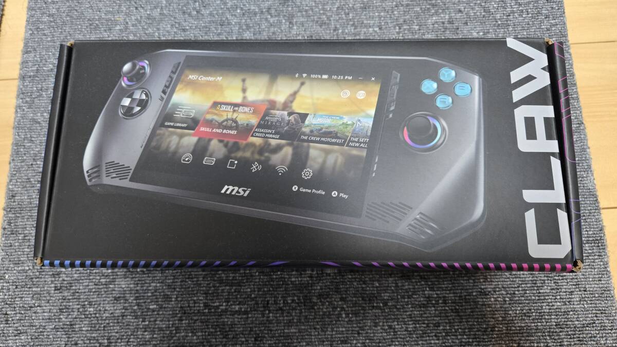 Yahoo!オークション - msi Claw A1M 上位モデル /7型/Core Ultra 7 プ...