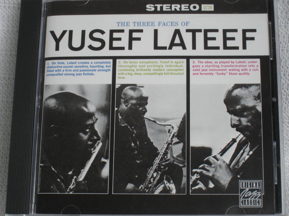 Yahoo!オークション - 【CD】OJC YUSEF LATEEF/THE THREE FACES OF/ユ...