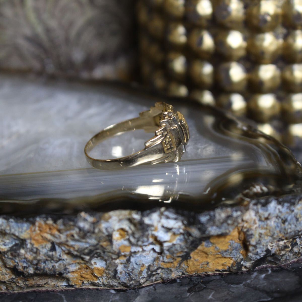 30's USA VINTAGE 1934 10K COLLEGE RING/1934年製10金カレッジ 30's USA VINTAGE 1934 10K COLLEGE RING/1934年製10金カレッジ