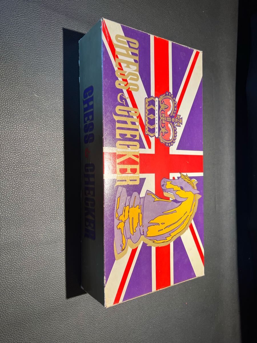 Yahoo!オークション - D134 昭和レトロ CHESS＆CHECKER チェスとチェッ...