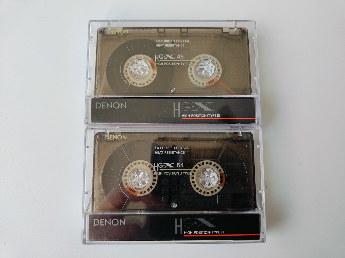Yahoo!オークション - DENON HG-X 美品 カード無記入 カセットテープ ...