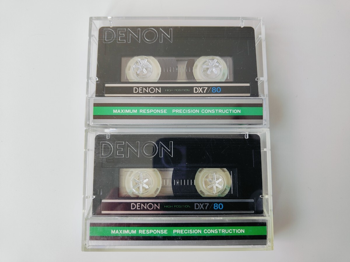 Yahoo!オークション - DENON DX7 80分 カセットテープ ハイポジション