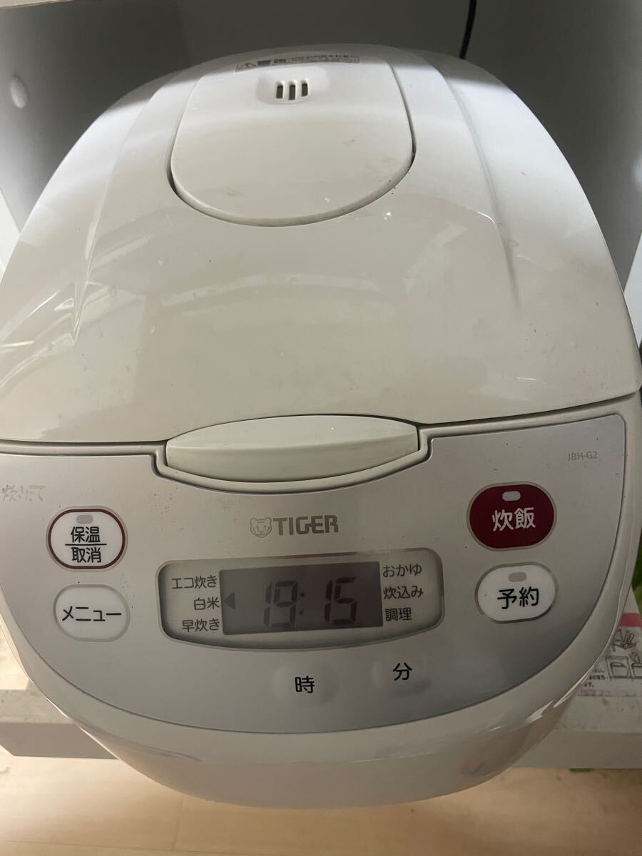 Yahoo!オークション - TIGER JBH-G182 一升炊き マイコン炊飯器