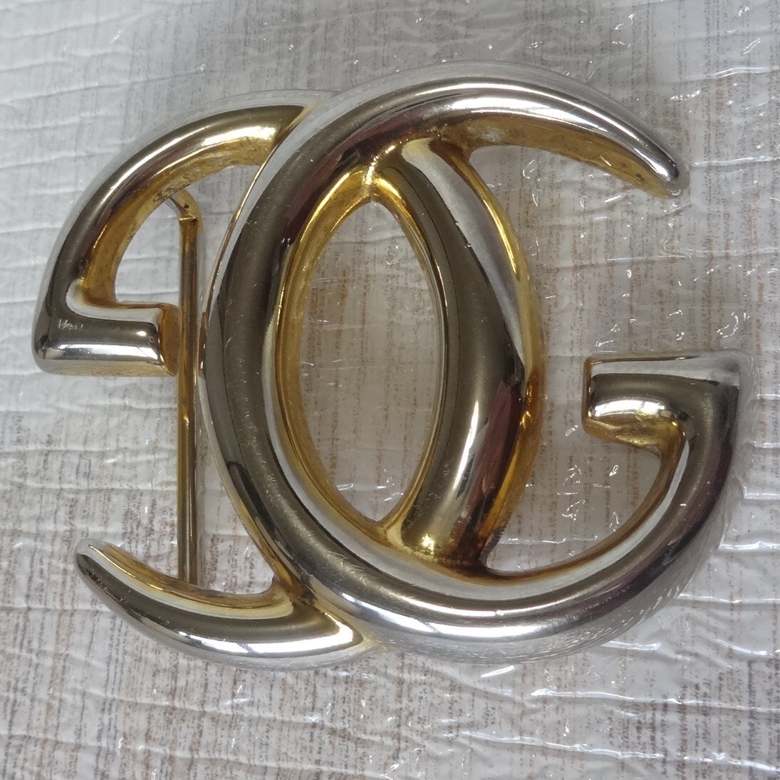 Yahoo!オークション - 56-h71 美品 グッチ GG ベルトバックル ゴー...