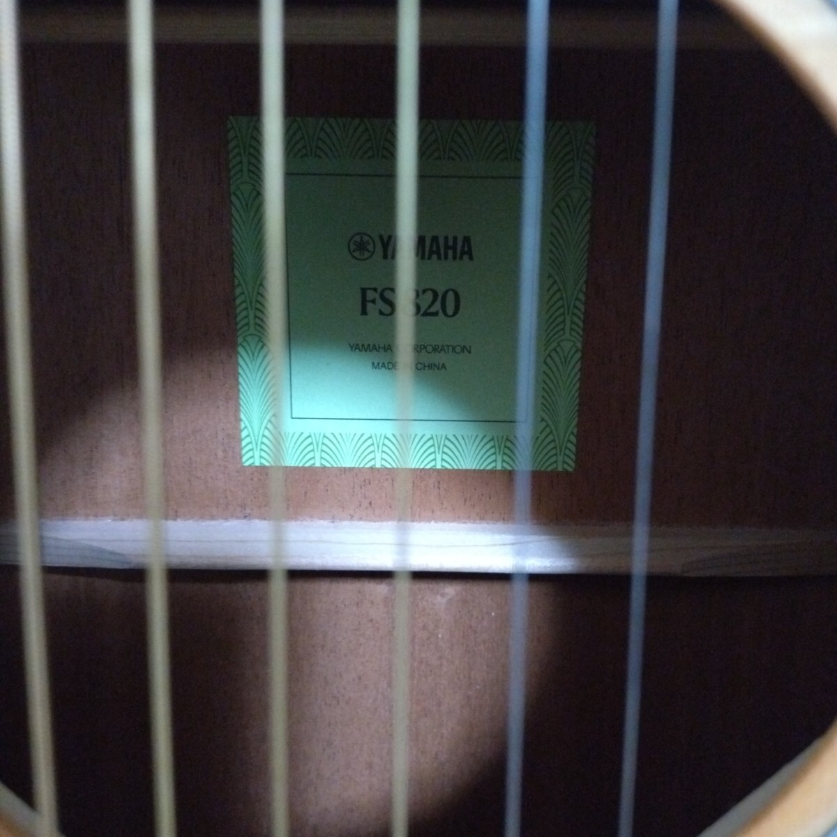 Yahoo!オークション - YAMAHA アコースティックギターFS820