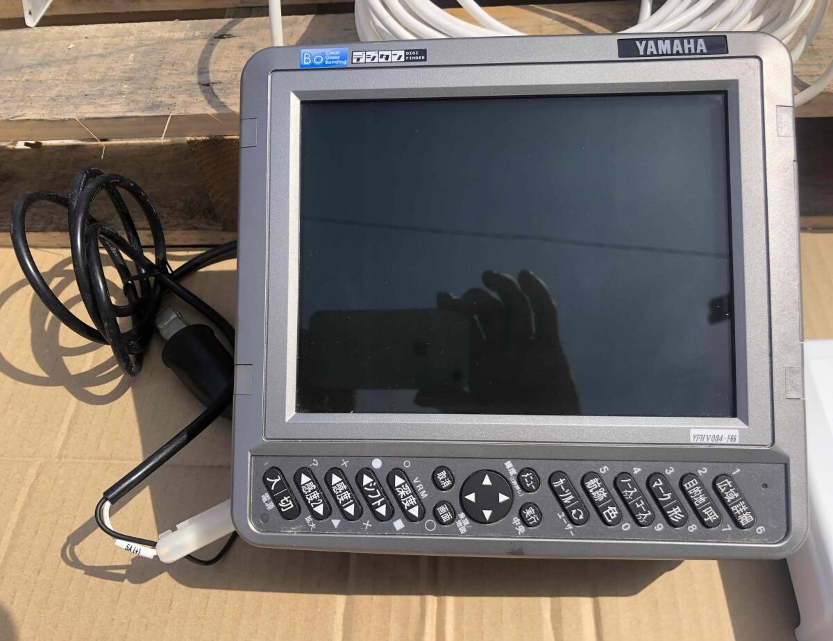Yahoo!オークション - 動画有 ヤマハ YFH V 084-F66 GPS魚探 DGPSアン...