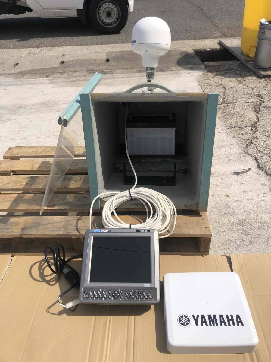 Yahoo!オークション - 動画有 ヤマハ YFH V 084-F66 GPS魚探 DGPSアン...