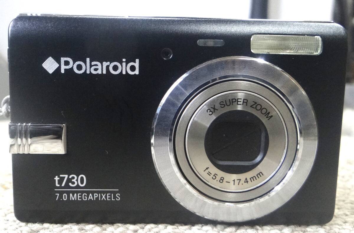 Yahoo!オークション - VT0367 Polaroid コンパクトデジタルカメラt730 ...