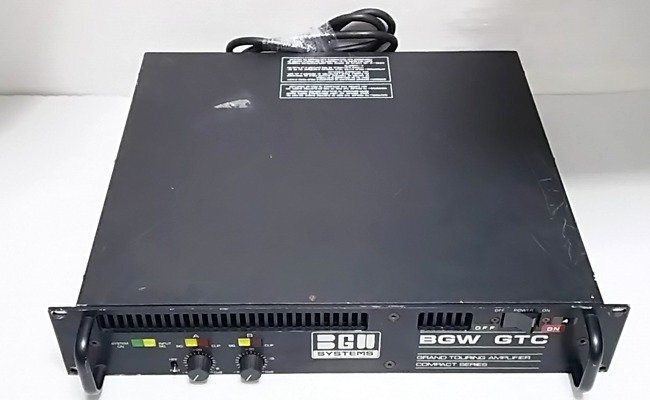 Yahoo!オークション - BGW SYSTEMS GTC GRAND TOURING AMPLIFIER PAア...