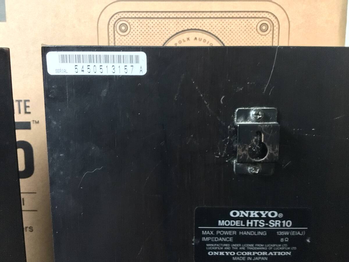 Yahoo!オークション - ONKYO THXスピーカー HTS-SR10ペア 中古品