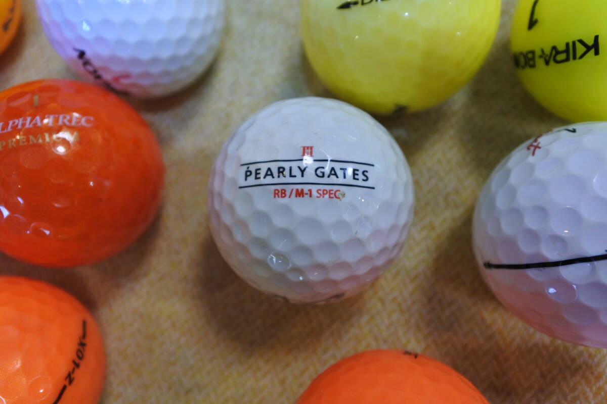 Yahoo!オークション - 【KSD/A/Io/60】ロストボール24個スリクソン ...